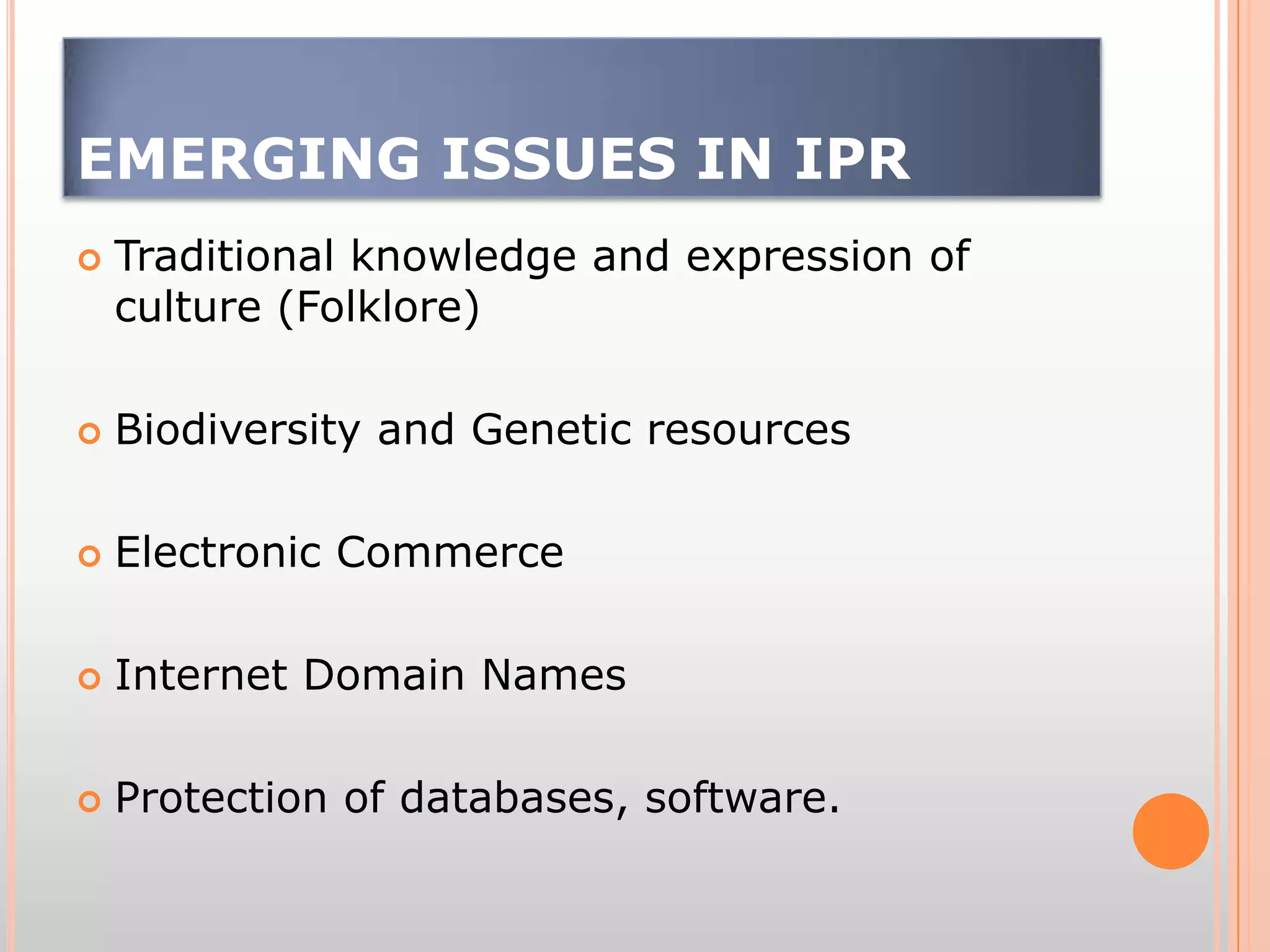 Intellectual property rights 1 | PPTX