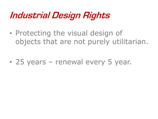 Intellectual property rights | PDF | Law