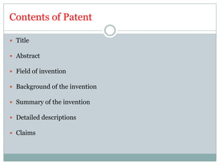 Intellectual property rights | PPTX