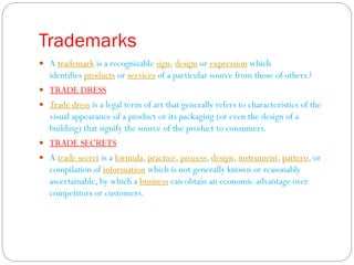 Intellectual property rights | PPTX