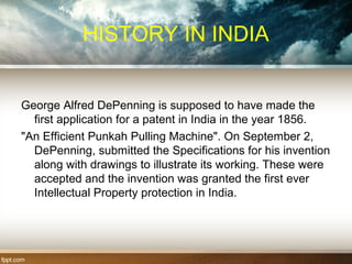 Intellectual property rights agricultural extension | PPT