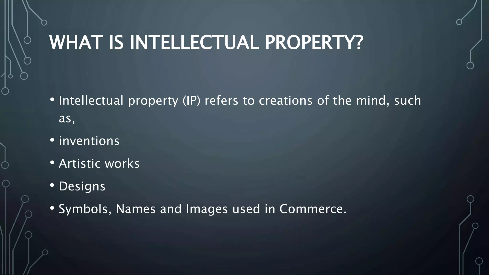Intellectual Property Rights! | PPTX