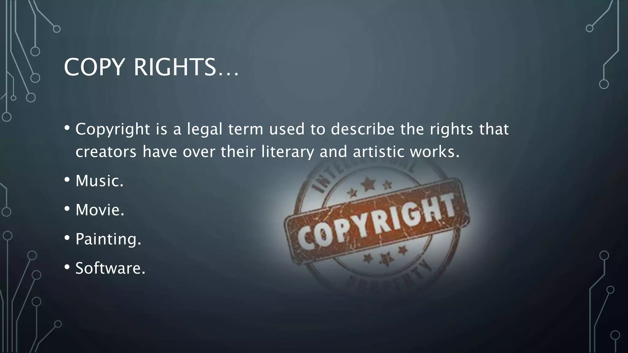 Intellectual Property Rights! | PPTX