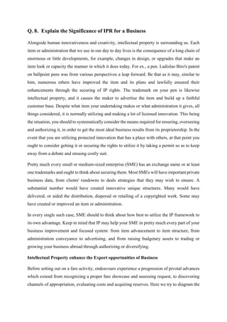 Intellectual property rights | PDF | Business | Business and Finance