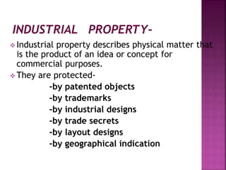 Intellectual property rights | PPTX
