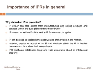 Intellectual property rights | PPT