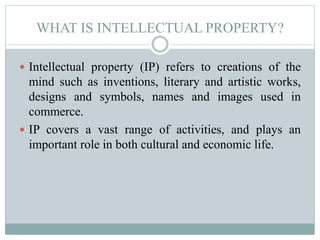 Intellectual Property Rights | PPTX | Business | Business and Finance