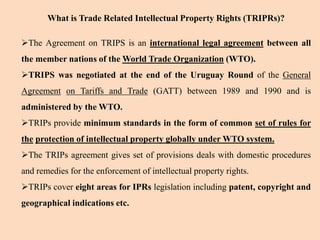 Intellectual property rights | PPTX