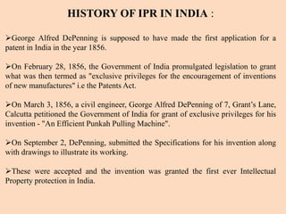 Intellectual property rights | PPTX