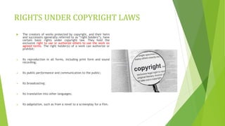 Intellectual property rights | PPTX