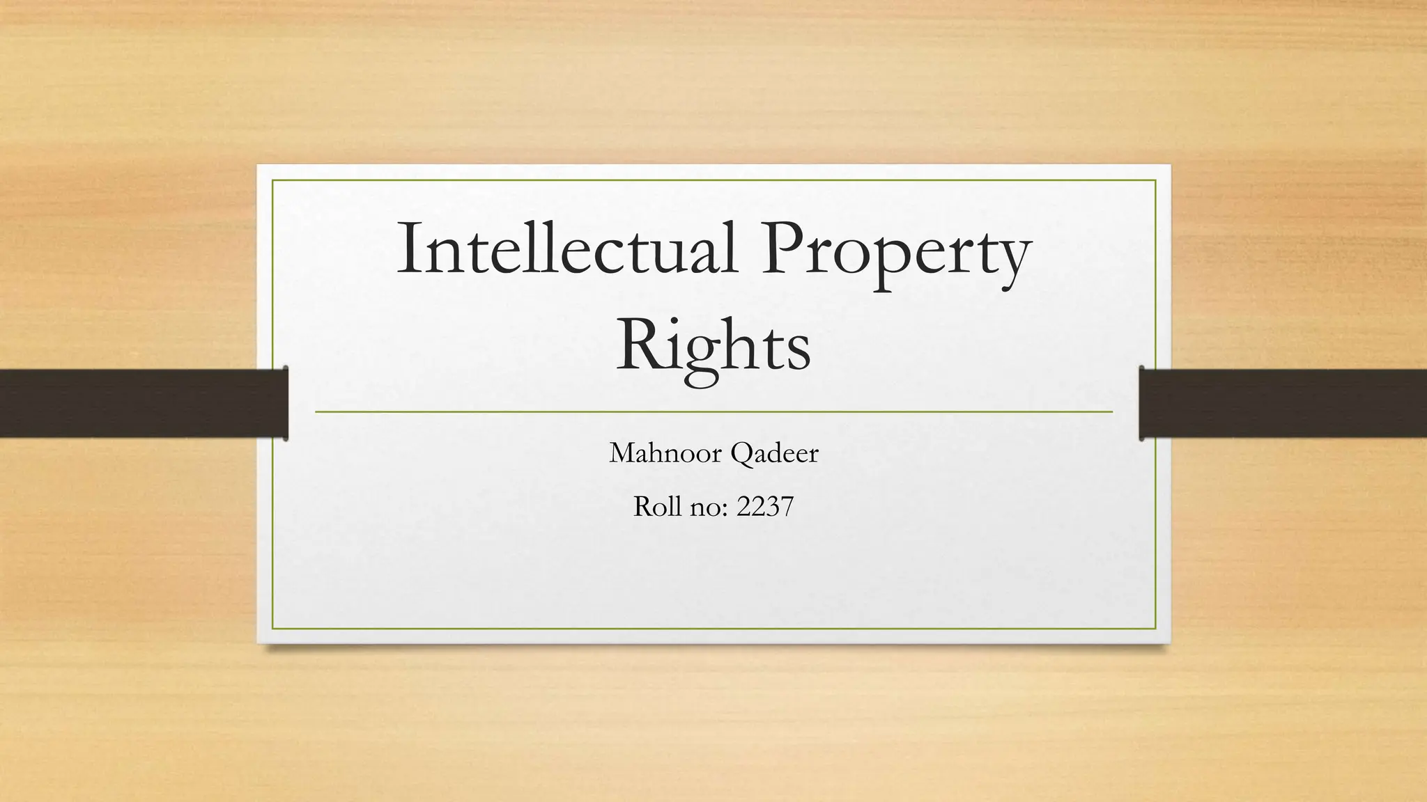 Intellectual Property Rights.pptx