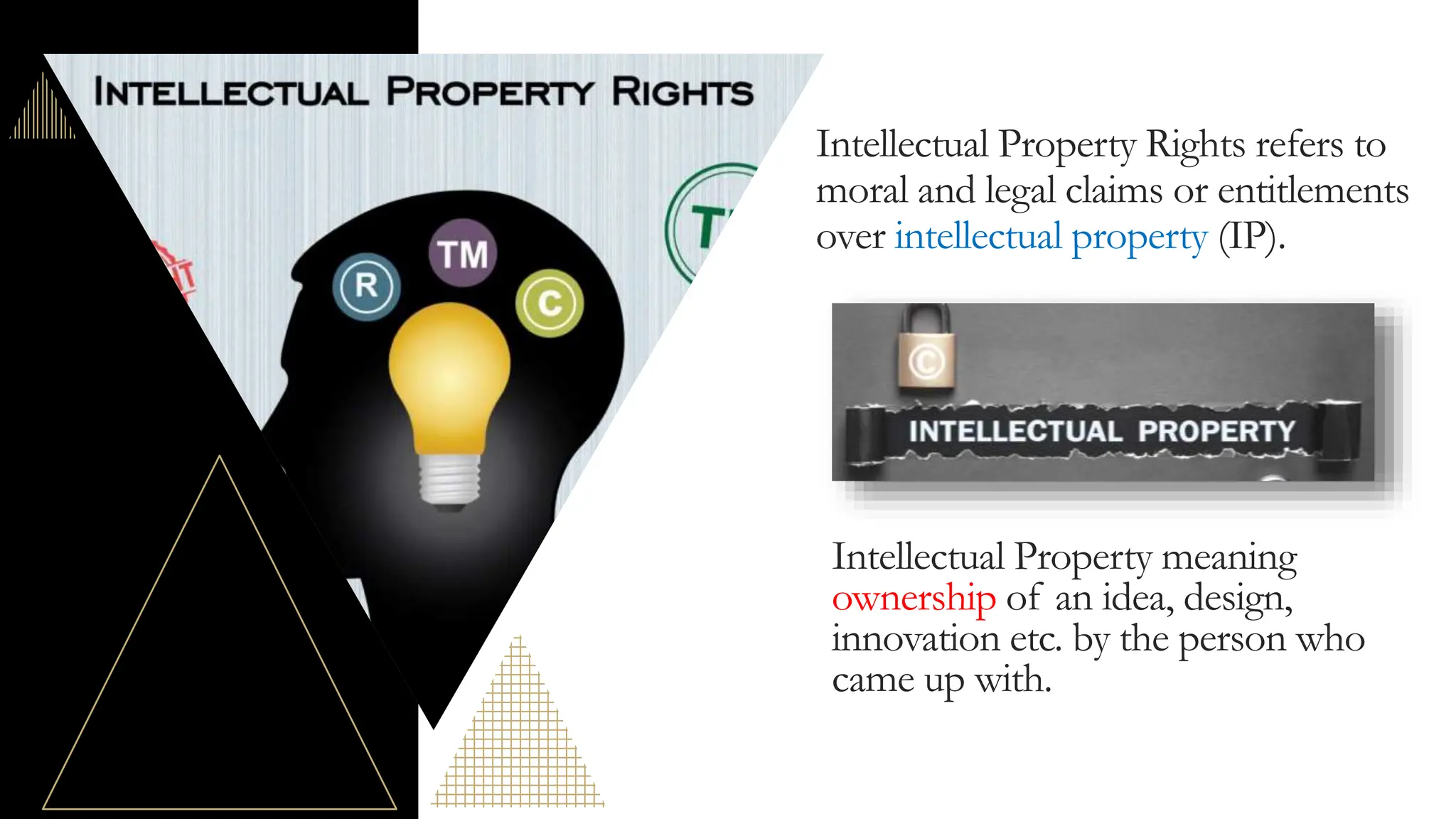 Intellectual Property Rights .final - Copy.pptx | Business | Business ...