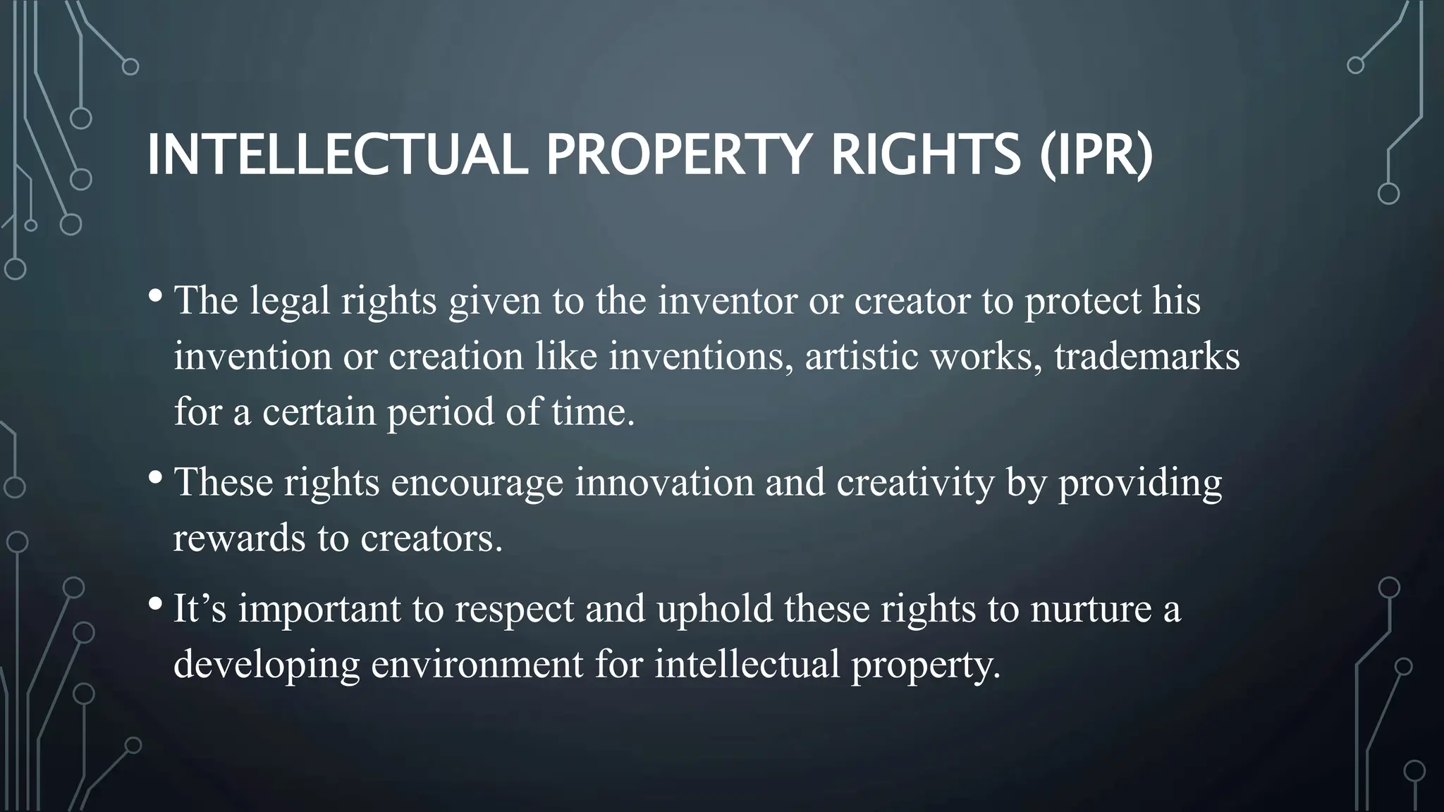 Intellectual property rightsand its types.pptx