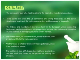 Intellectual property rights neem | PPTX