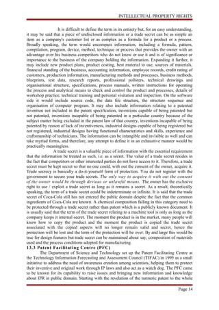 Intellectual property rights (2) | DOC | Business | Business and Finance