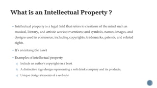 Intellectual property rights 2 | PPTX | Business | Business and Finance