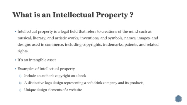 Intellectual property rights 2 | PPT