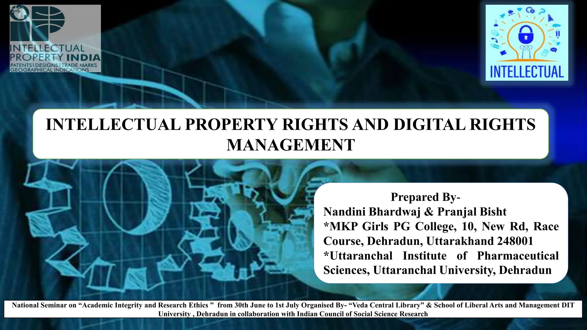 Intellectual Property Rights (IPR) and Data Right Management Presentation (DRM) .pptx