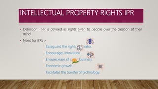Intellectual property rights and patent licensing.pptx