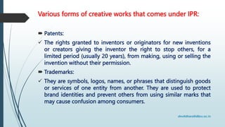Intellectual Property Rights and Plagiarism.pptx