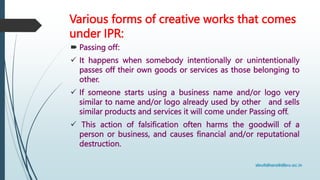 Intellectual Property Rights and Plagiarism.pptx