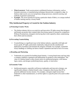 Intellectual Property Rights and the Fashion Industry (1).docx