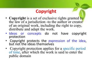 Intellectual property rights(ipr) | PPTX