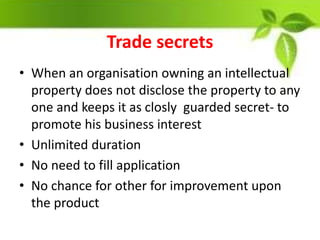 Intellectual property rights(ipr) | PPTX