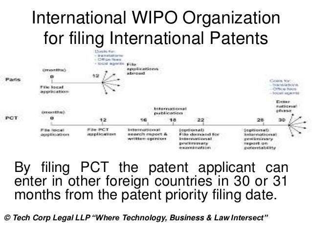 International WIPO Organization for filing International Patents Inte…