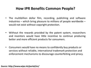 Intellectual property rights (IPR) | PPTX
