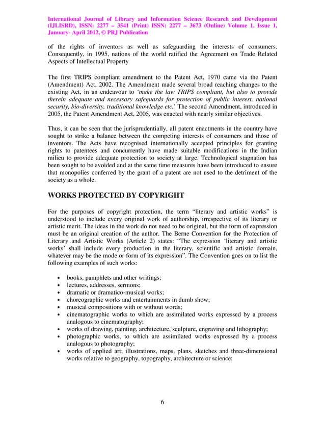 Intellectual property rights (ipr) in | PDF | Databases | Computer ...