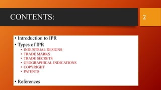 Intellectual property rights (ipr) new | PPT