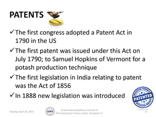Intellectual Property Rights of Pharmaceuticals | PPTX