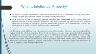 Intellectual property rights | PPTX