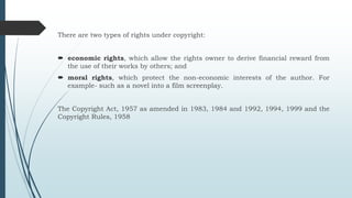 Intellectual property rights | PPTX
