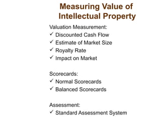 Intellectual Property Strategy | PPT