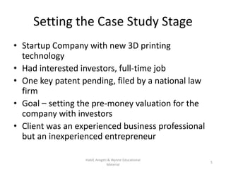 Intellectual Property Valuation Case study | PDF