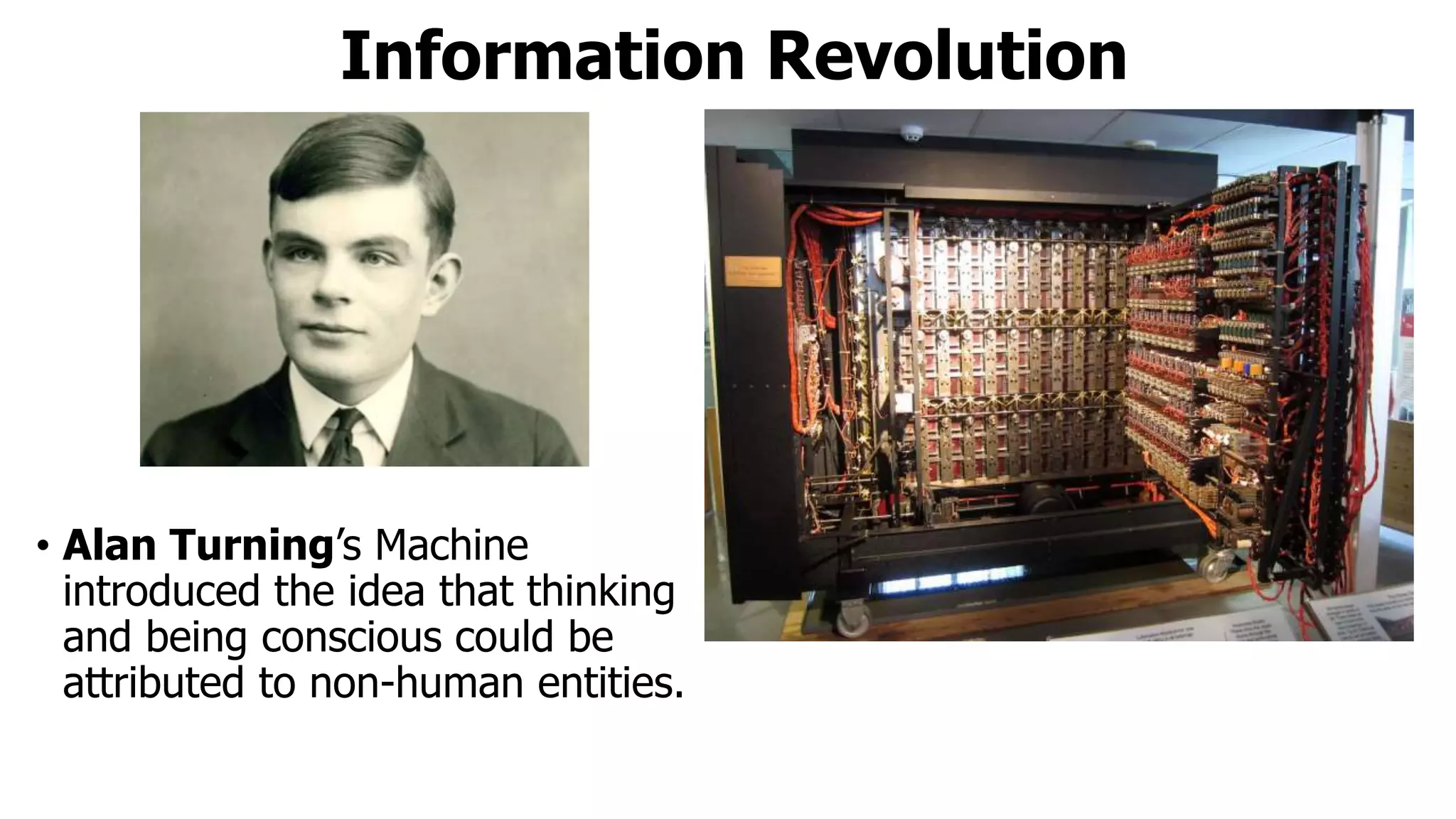 Intellectual revolutions that define society information (christine) | PPTX