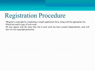 Intellectual rights ppt | PPT