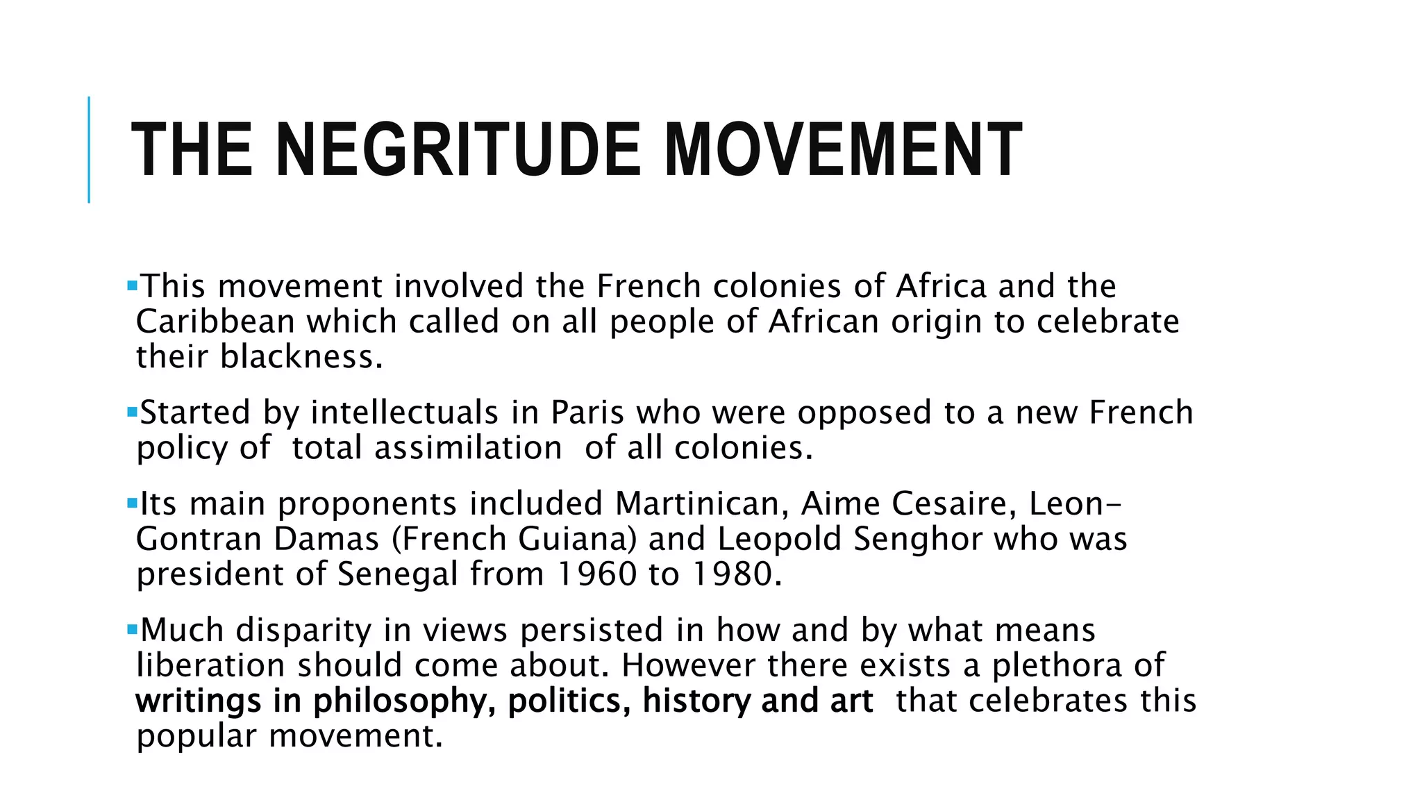 Intellectual traditions - Caribbean Studies | PPTX