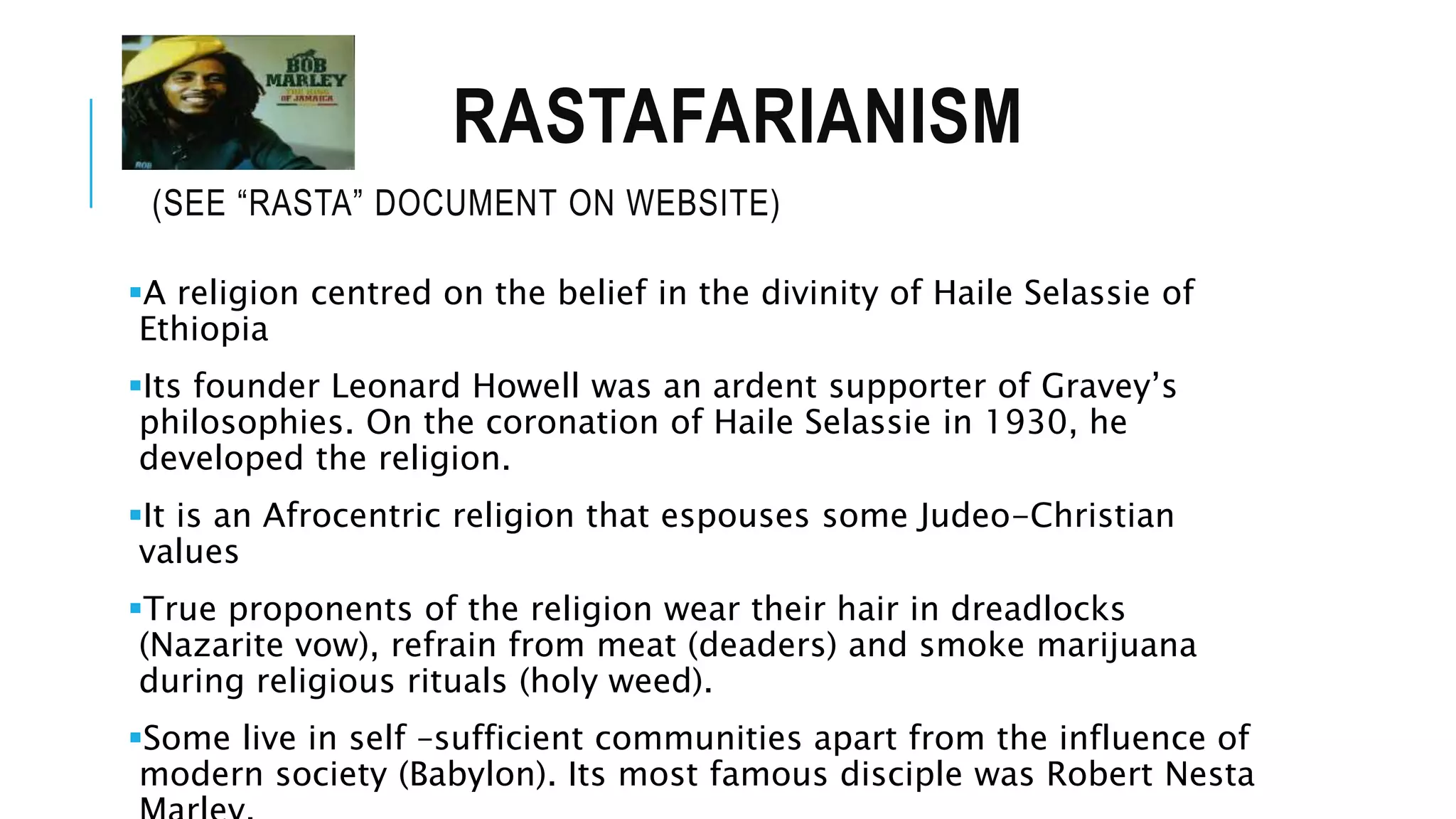 Intellectual traditions - Caribbean Studies | PPTX