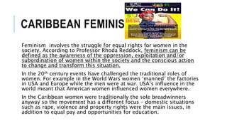 Intellectual traditions - Caribbean Studies | PPTX