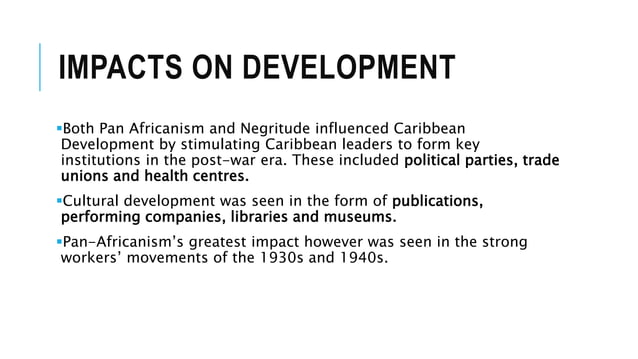 Intellectual traditions - Caribbean Studies | PPTX