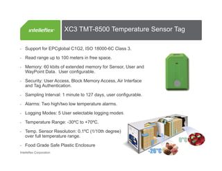 Thomas Reese, Sr. Director, Business Development, Intelleflex Corp. | PDF