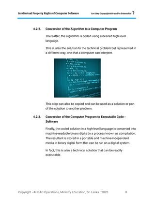 Intellectual Property Rights (IPR) of Computer Software | PDF