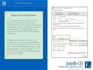 intelli-CTi for Dynamics 365 Version 4.2 Product Tour | PPT