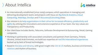 Intellica services brief | PDF