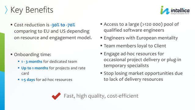 Intellica services brief | PPT
