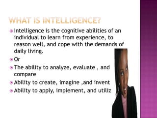 Intelligence | PPT