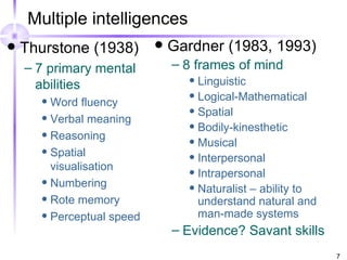 Intelligence | PPT